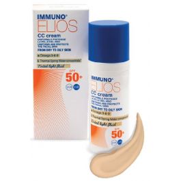 Immuno elios cc cream spf50+ tinted light 40 ml Online | Eshopfarma ...